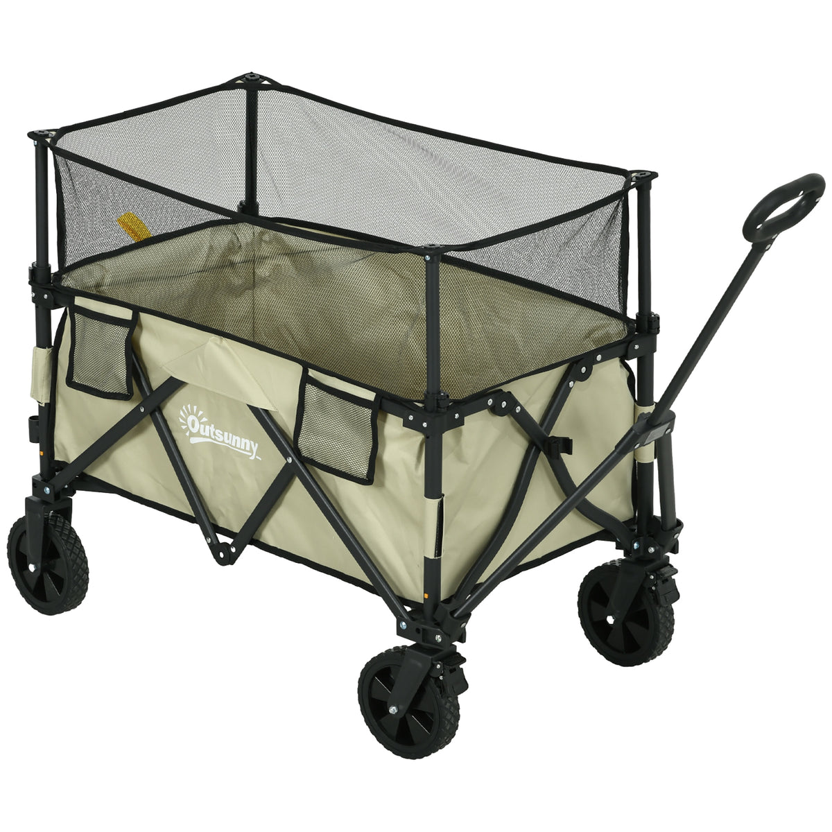 Buy Green 180L Folding Festival Trolley With Extendable Walls | Opal Retail